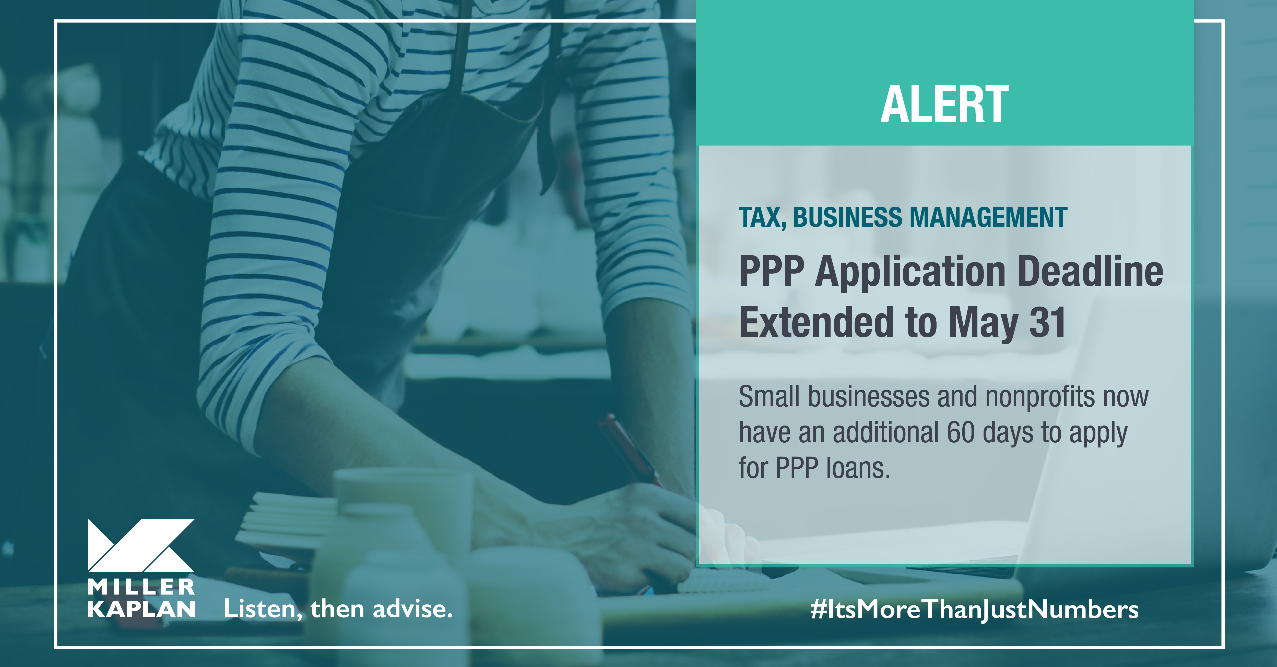 PPP application deadline extended - Miller Kaplan PPP application deadline extended - Miller Kaplan